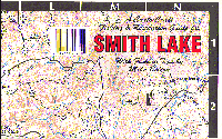 Smith Lake Alabama Fishing Map – Keith Map Service, Inc.