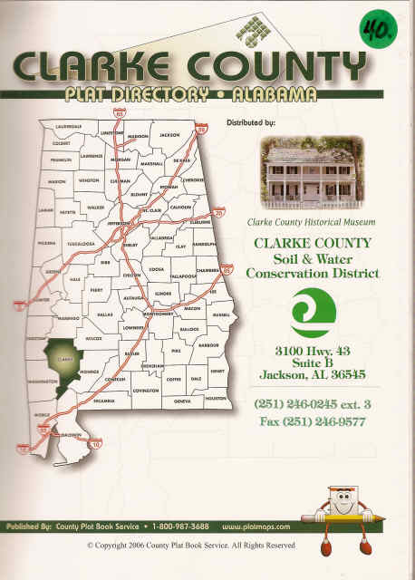 Clarke County AL Plat Book – Keith Map Service, Inc.