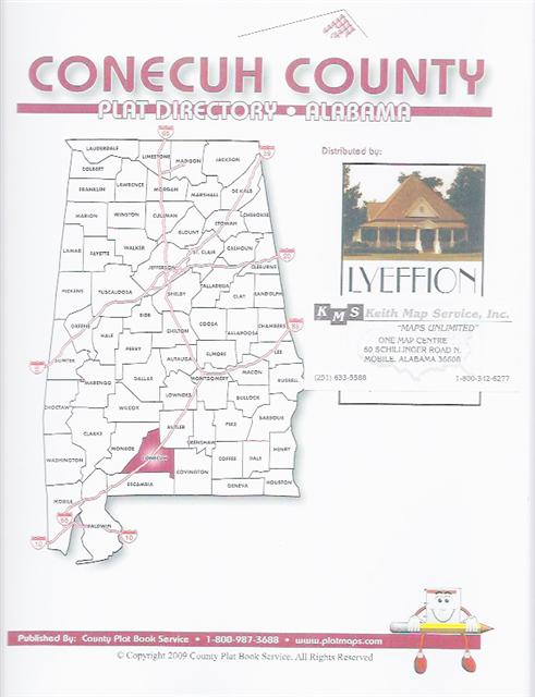 Conecuh County AL Plat Book – Keith Map Service, Inc.