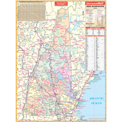 New Hampshire Wall Map – Keith Map Service, Inc.
