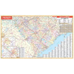 South Carolina Wall Map – Keith Map Service, Inc.