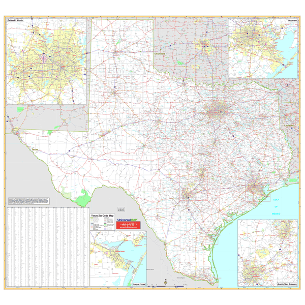 Texas State Zip Codes