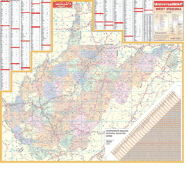 West Virginia Wall Map – Keith Map Service, Inc.