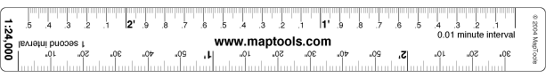 Map Ruler 25000 Scale – Keith Map Service, Inc.