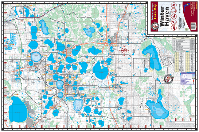 Map Of Winter Haven Florida US ZIP Code 33880 Winter Haven, Florida